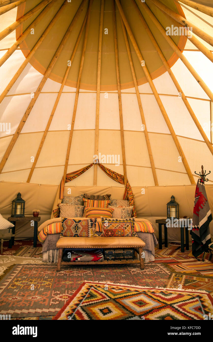 Inside tipi hi-res stock photography and images - Alamy