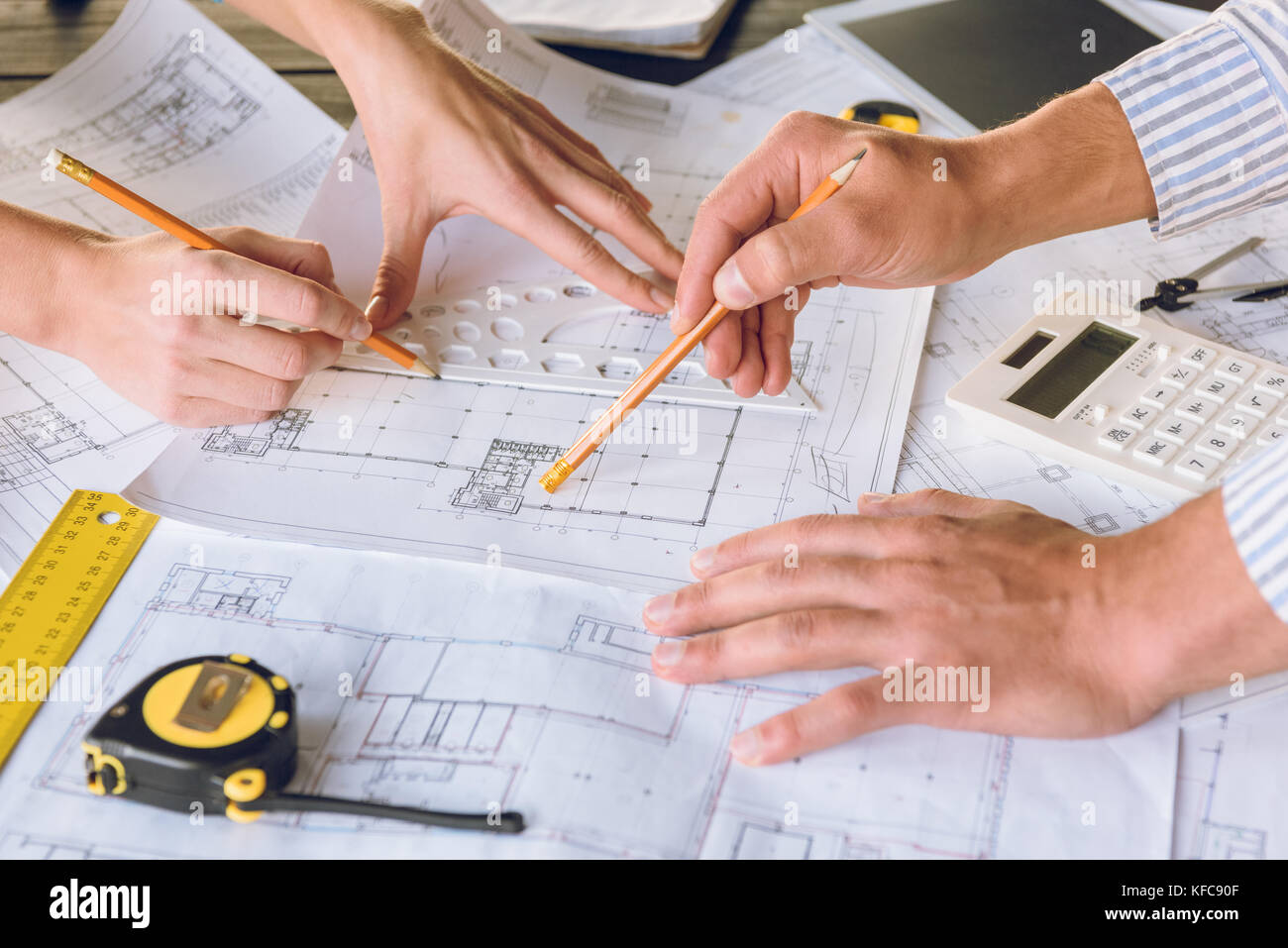architects working together Stock Photo - Alamy