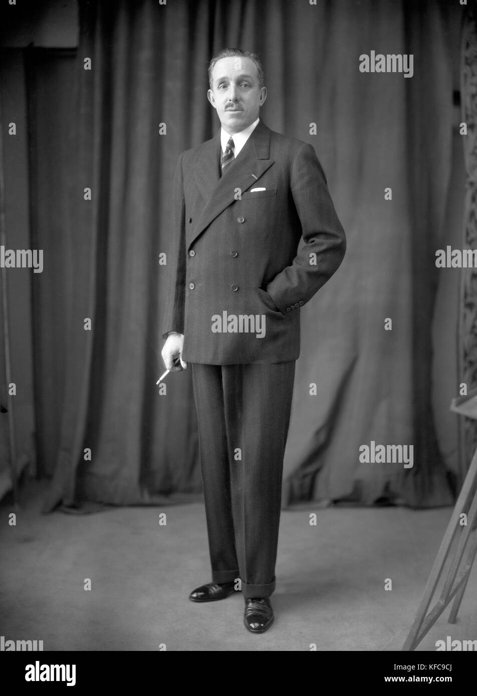 Portrait of Alfonso XIII of Spain (1886-1941), King of Spain from 1886 ...