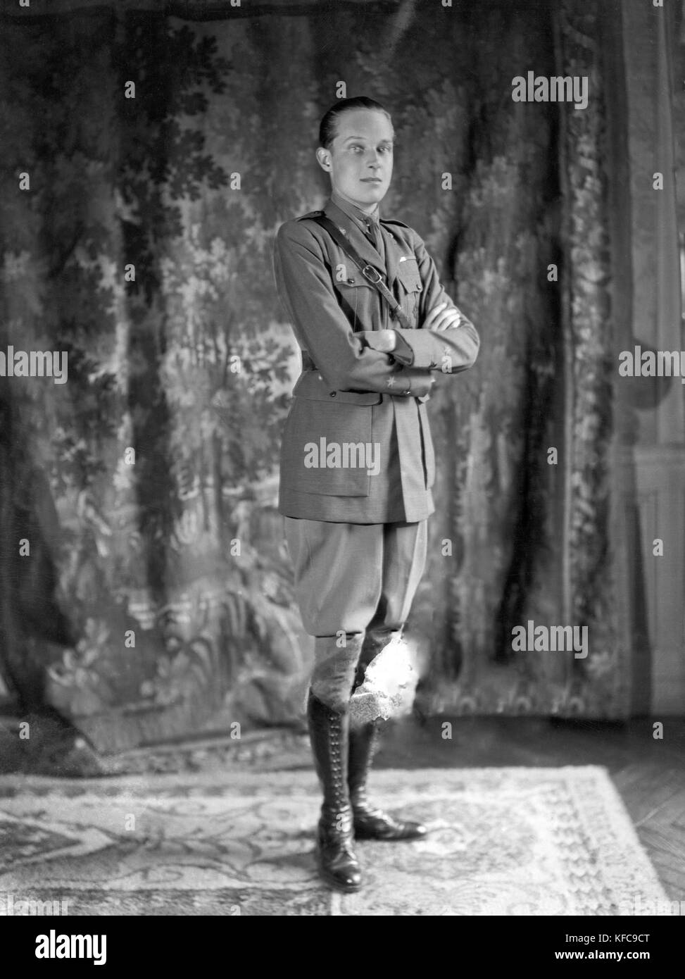 Alfonso, Prince of Asturias, elder son of King Alfonso XIII of Spain. c ...