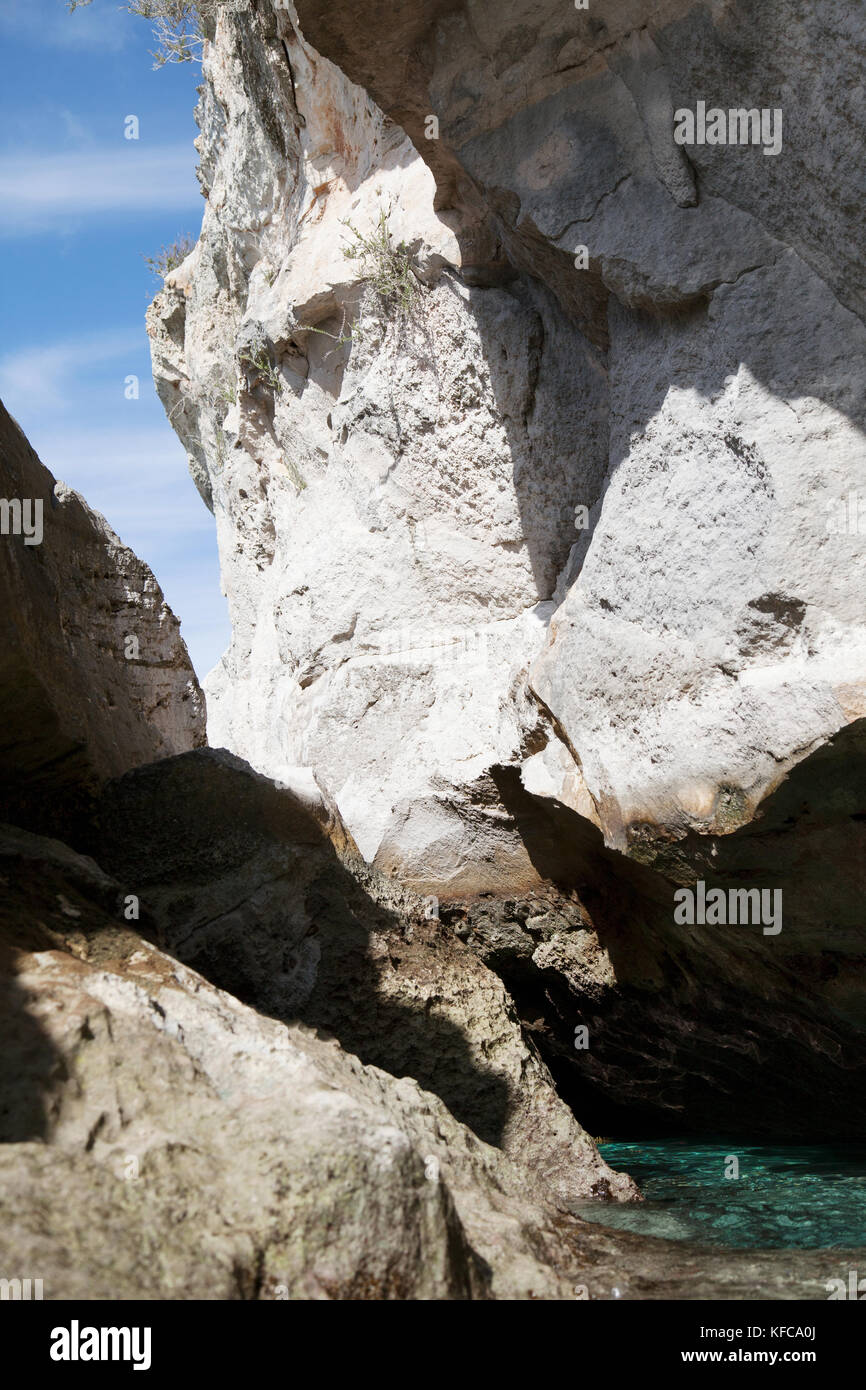 EXUMA, Bahamas. Snorkeling and exploring around and inside the ...