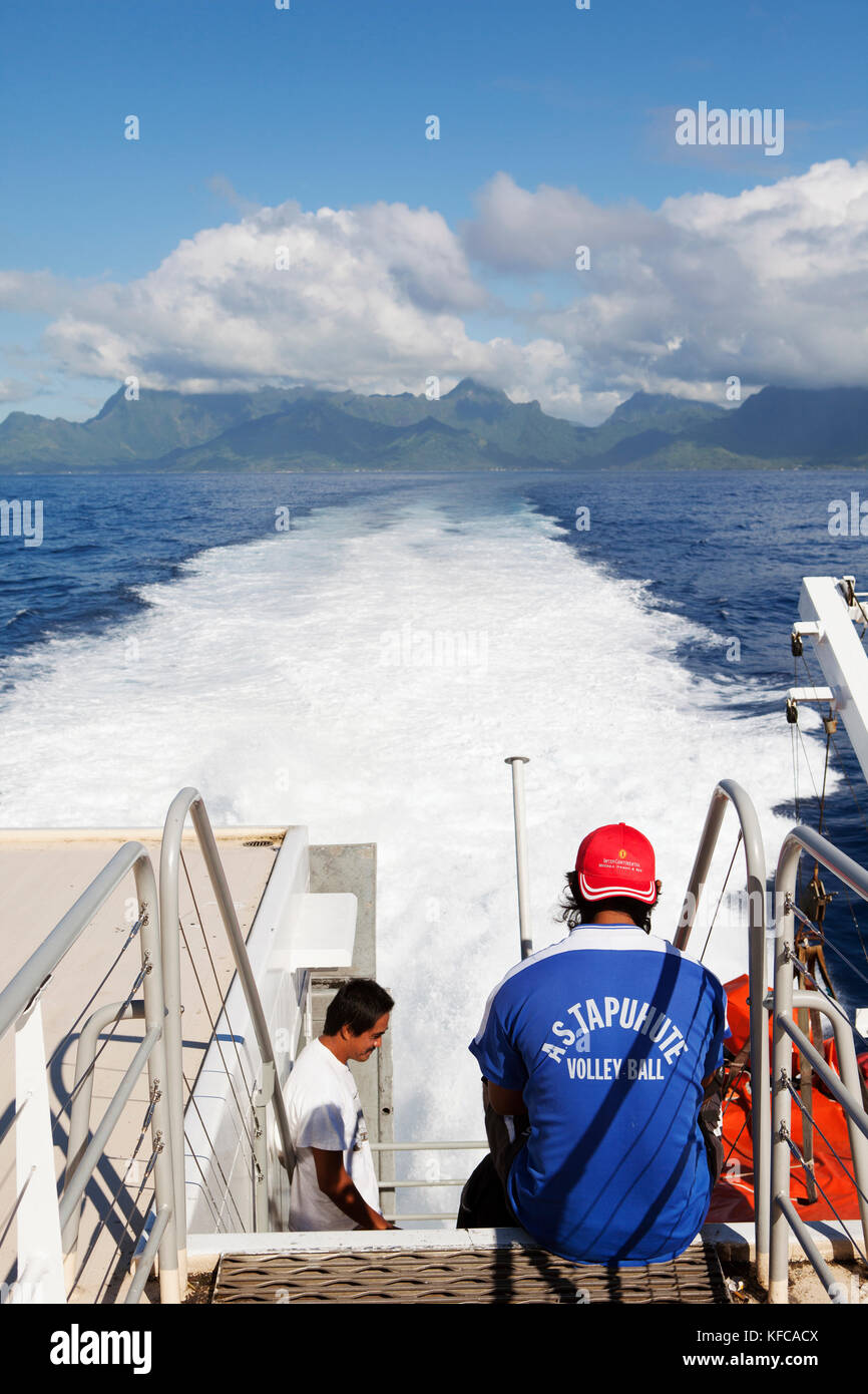 Moorea ferry french polynesia hi-res stock photography and images - Alamy
