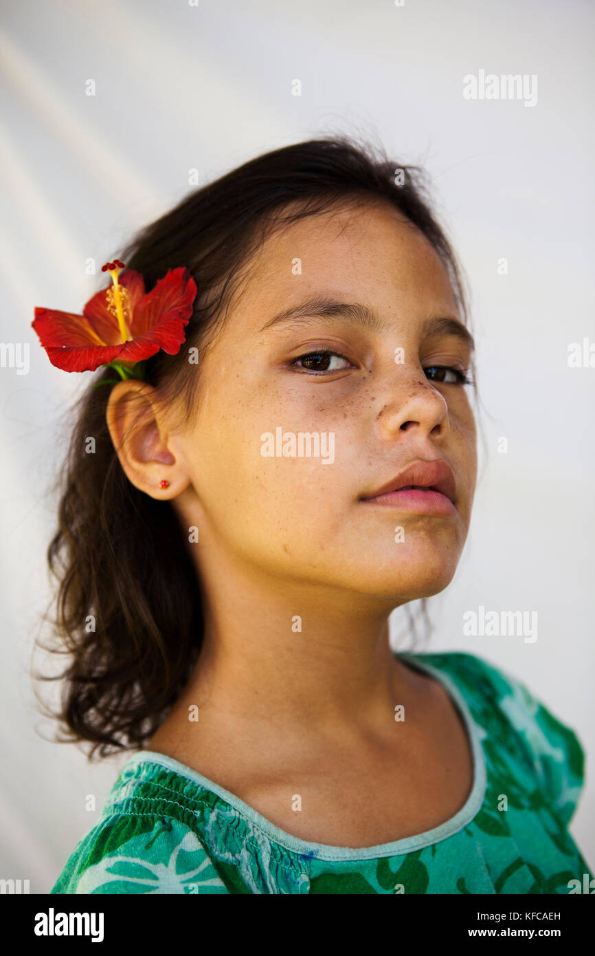 Hibiscus french polynesia hi-res stock photography and images - Alamy