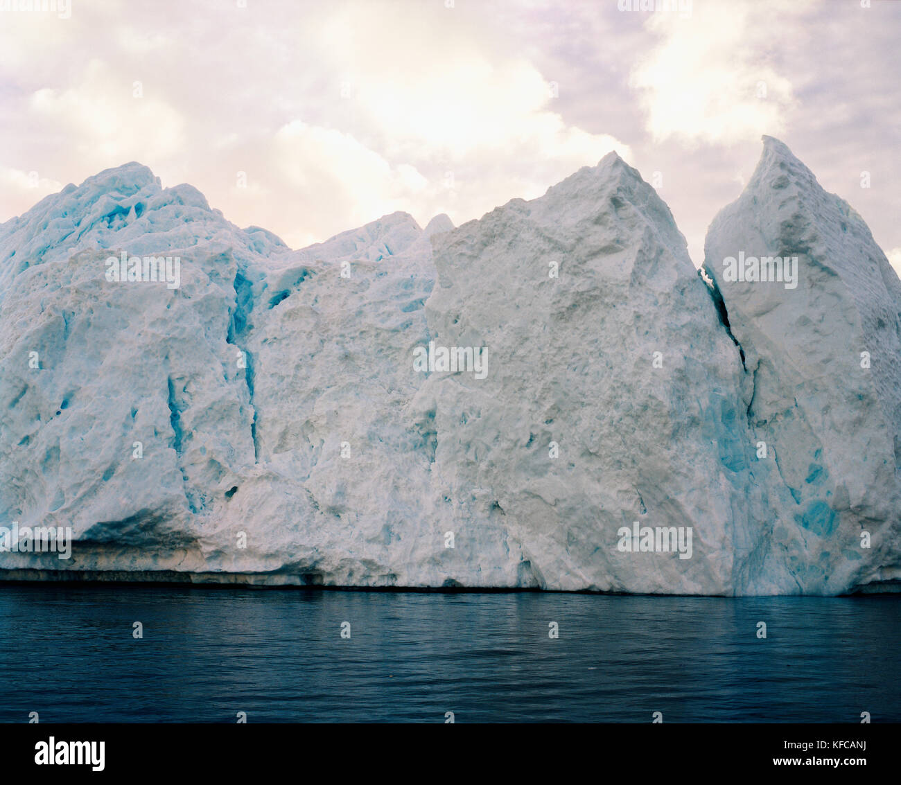 GREENLAND, Ilulissat, Ilulissat Icefjord, Disco Bay, an iceberg Stock ...