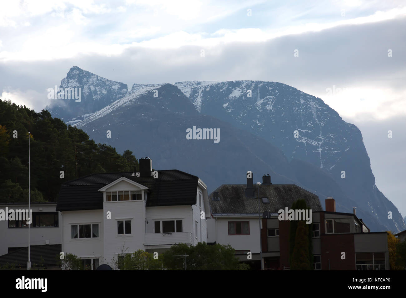 in Åndalsnes Norway Stock Photo - Alamy