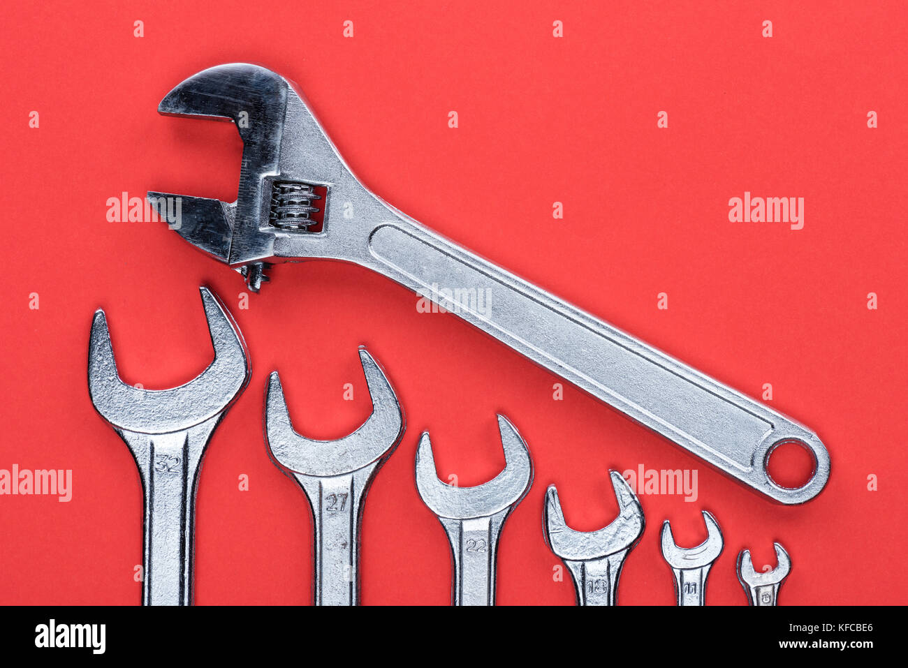 Various wrenches hi-res stock photography and images - Alamy