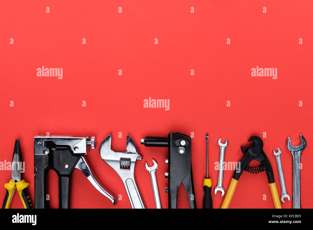 different reparement tools Stock Photo - Alamy