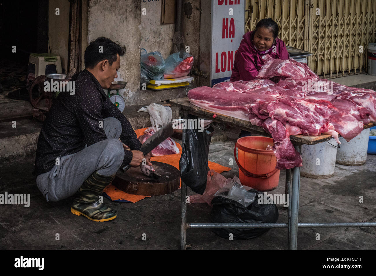 Hanoi Raw Meat High Resolution Stock Photography and Images - Alamy