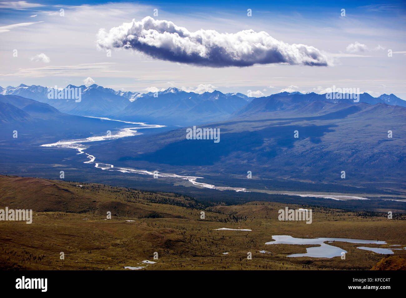 USA, Alaska, Denali, Denali National Park, some of the breathtaking ...