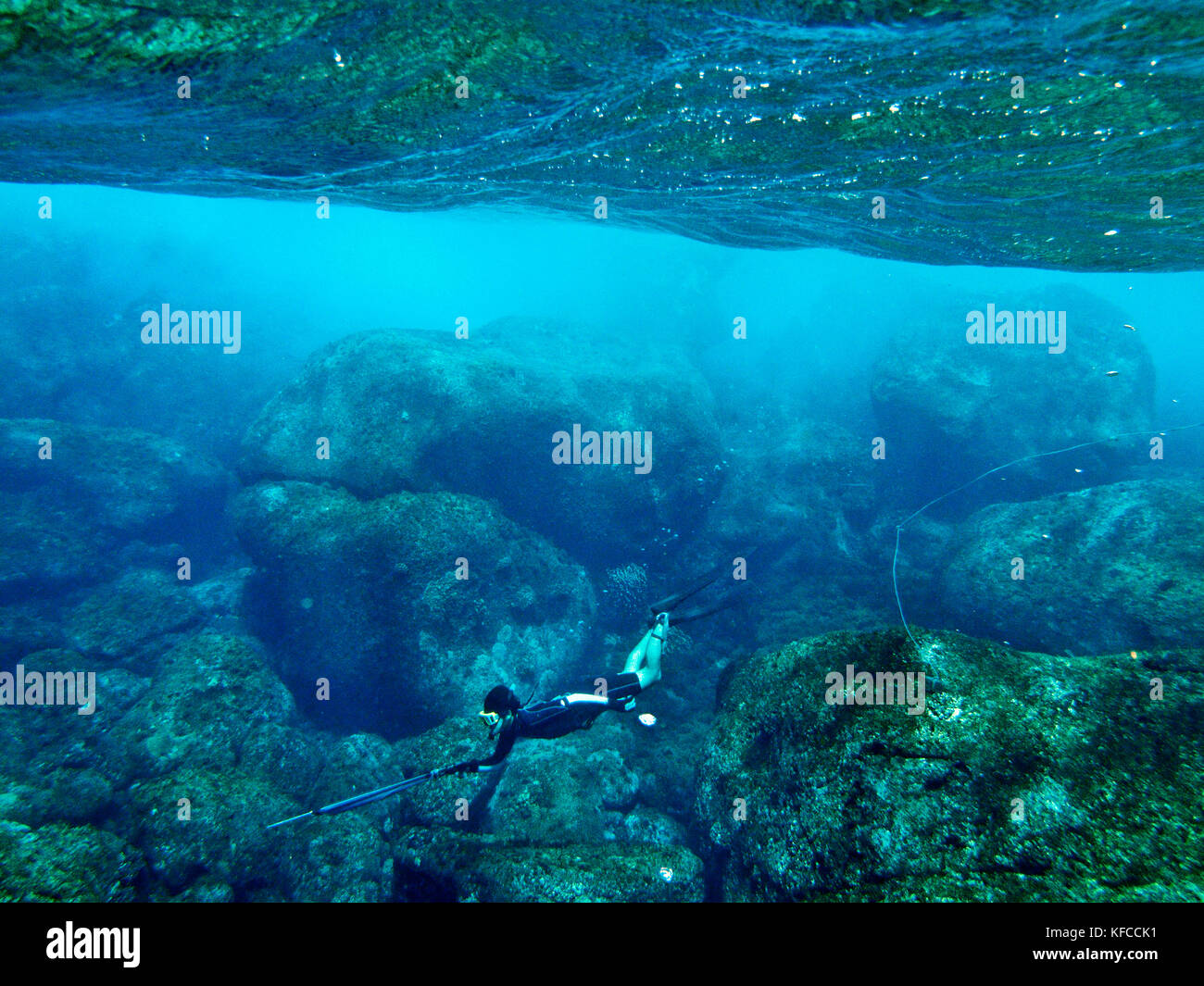 Rapa nui chile underwater hi-res stock photography and images - Alamy