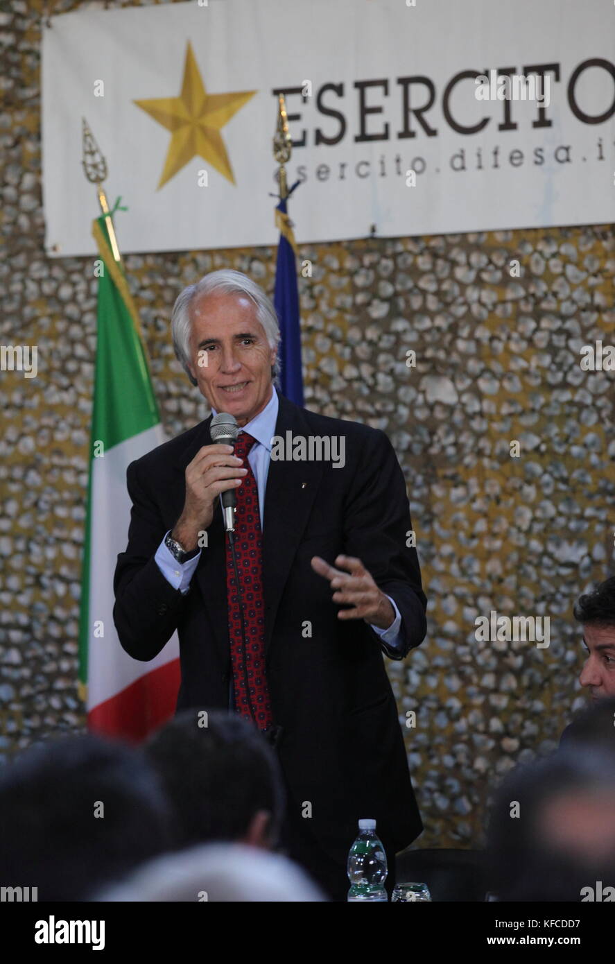 this morning at the old barracks of Boscariello in the presence of ...