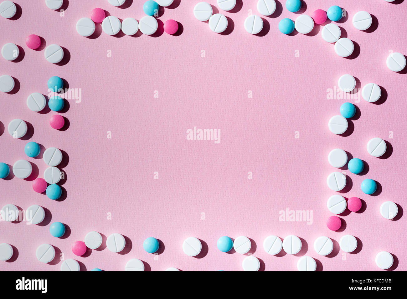 colorful medical tablets Stock Photo - Alamy