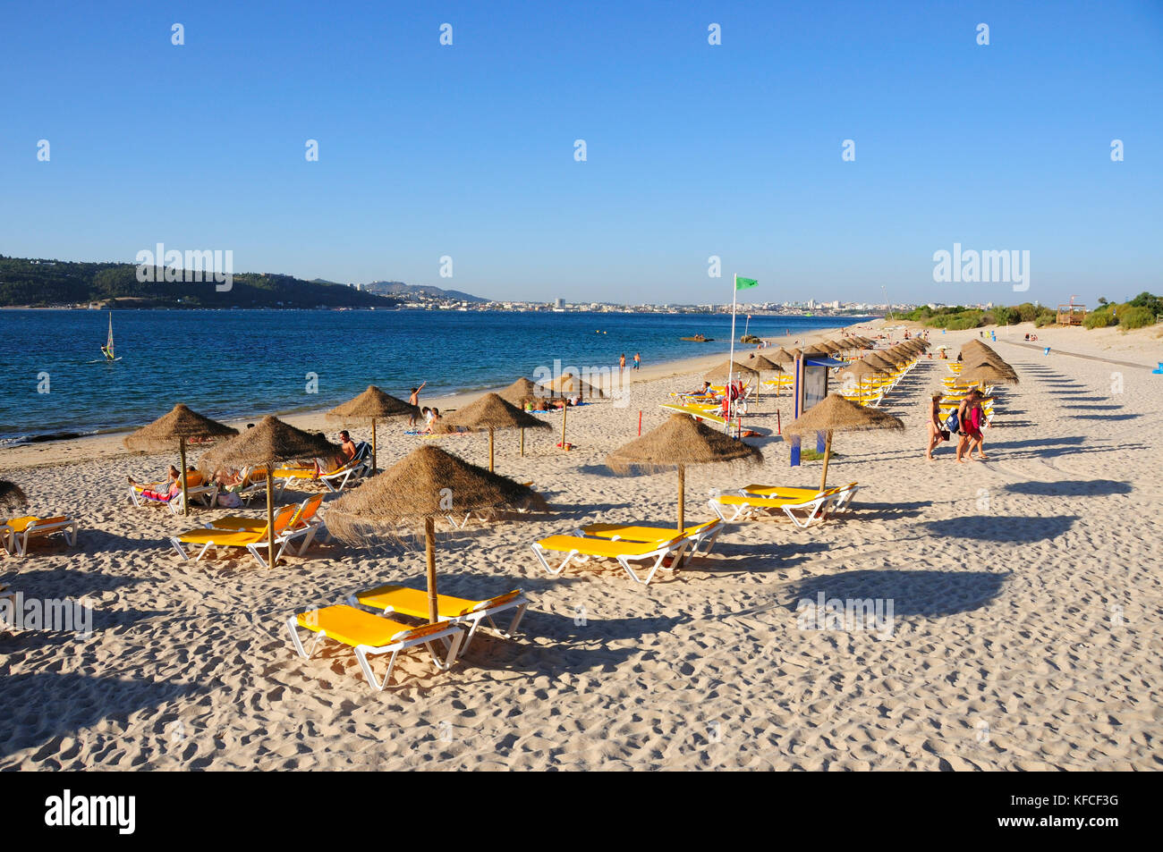 Tróia beach. Setúbal, Portugal Stock Photo - Alamy