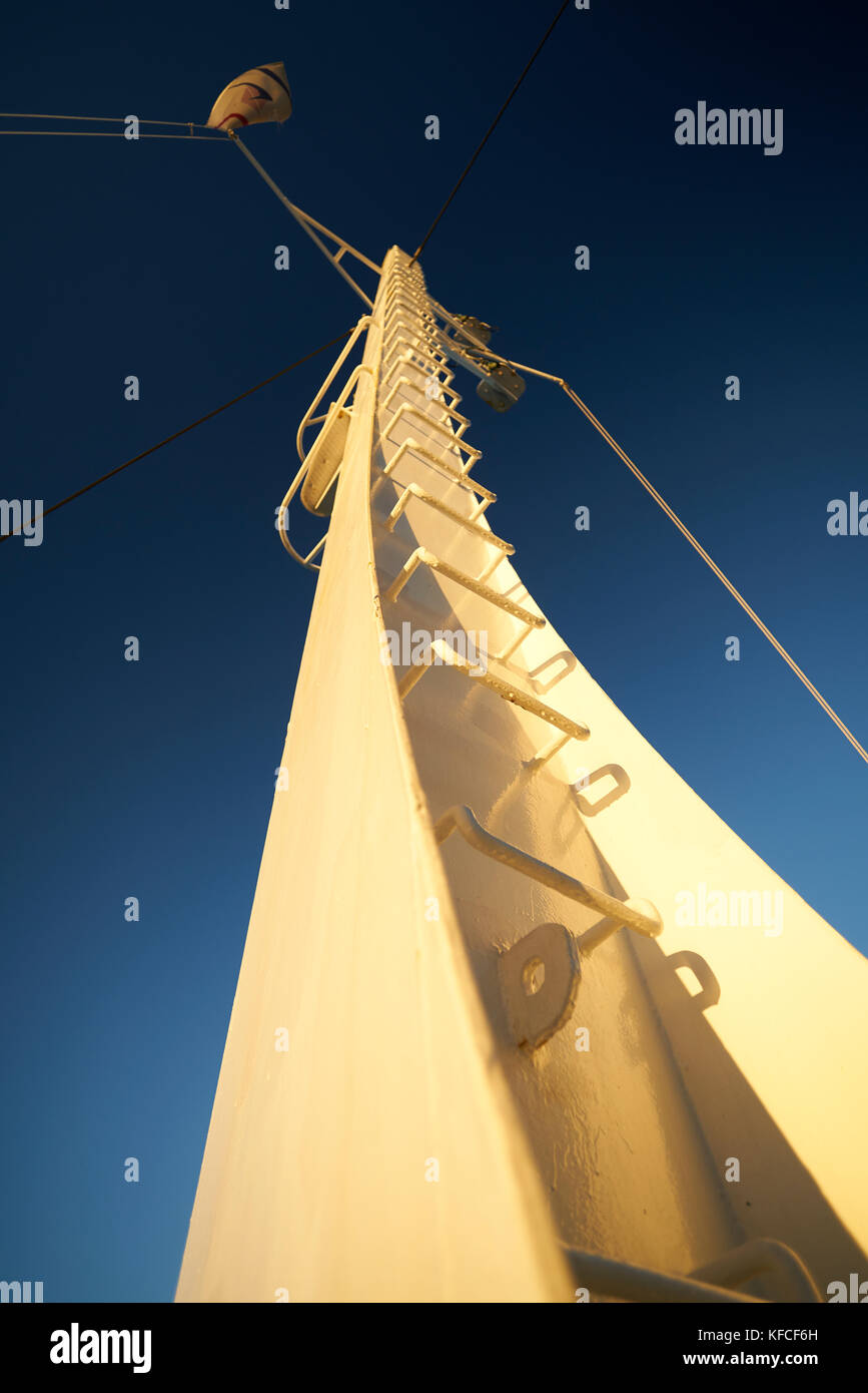 Croatia Mljet - Car ferry Mast Stock Photo - Alamy