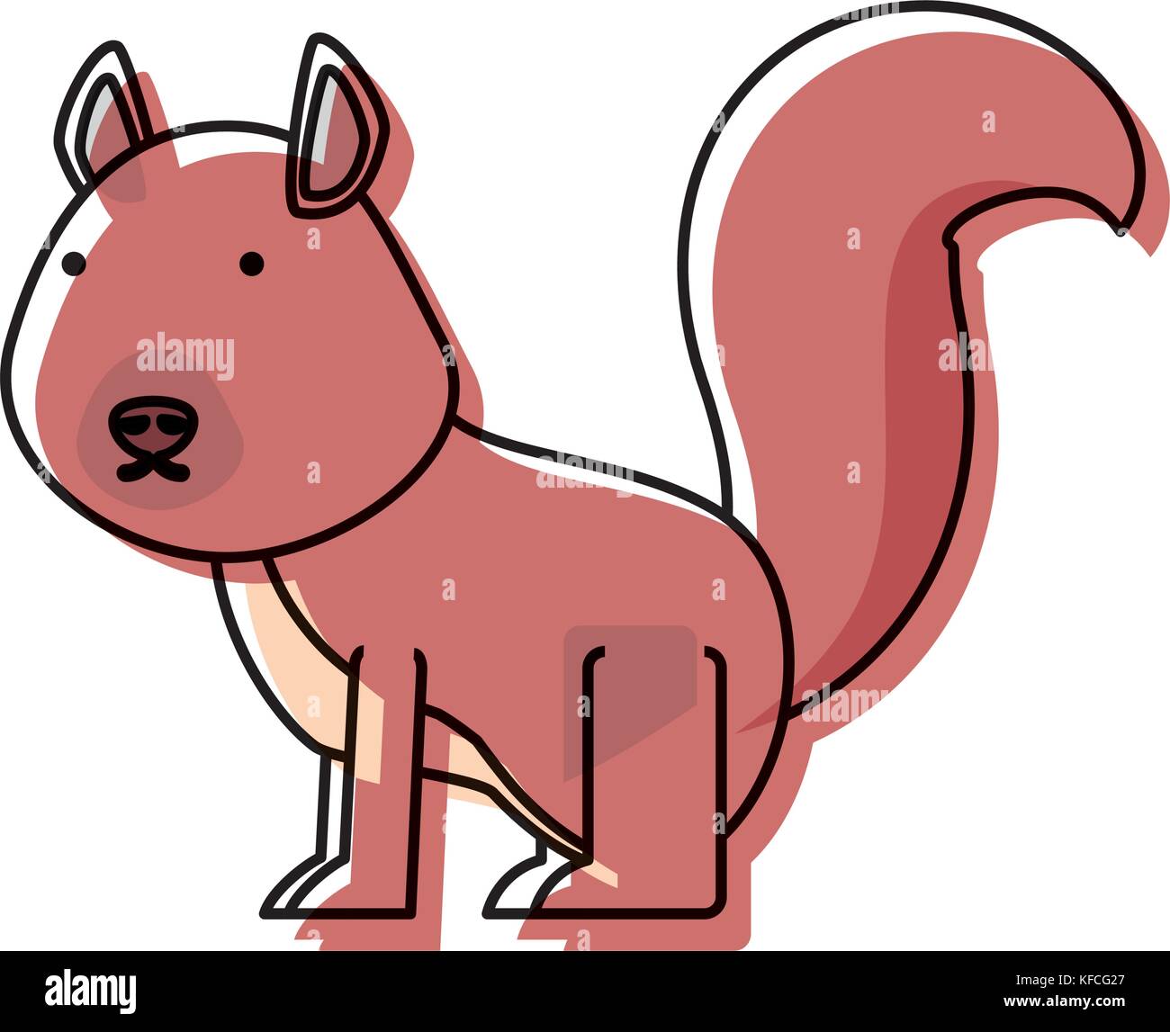 cartoon squirrel icon Stock Vector Image & Art - Alamy