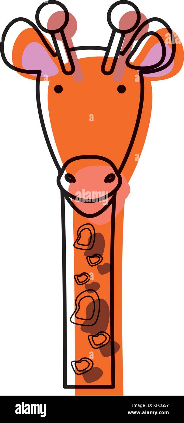 cartoon giraffe icon Stock Vector Image & Art - Alamy