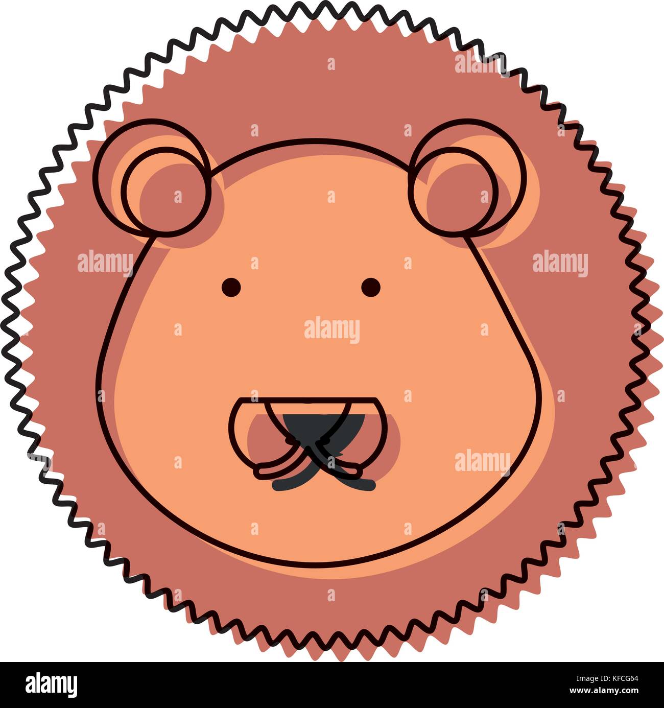 cartoon lion icon Stock Vector Image & Art - Alamy