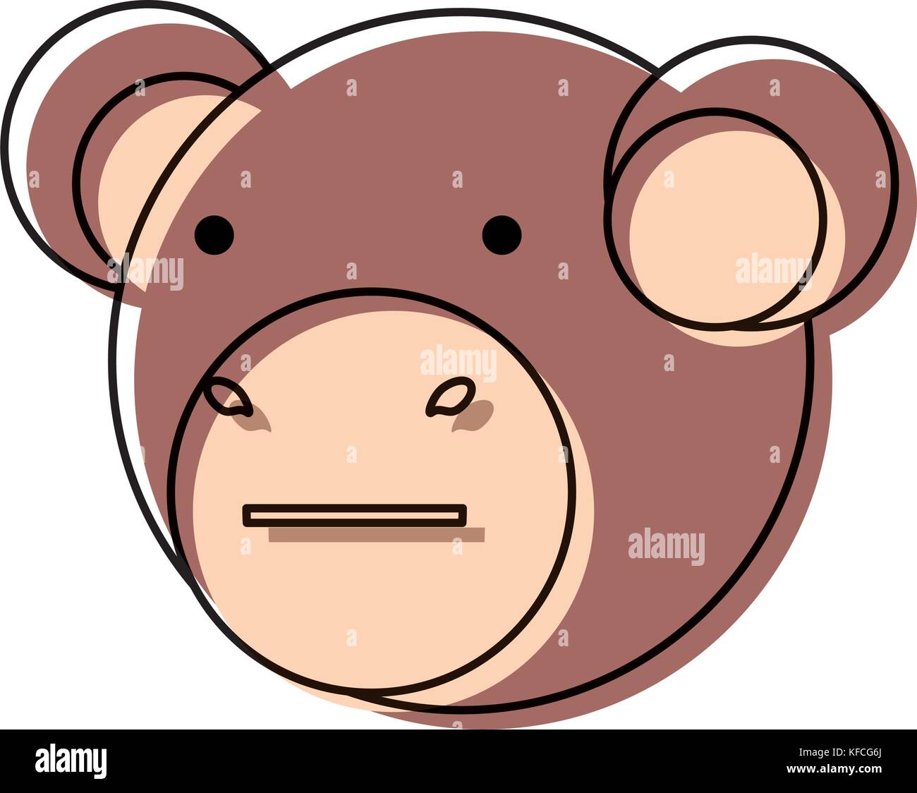 cartoon monkey icon Stock Vector Image & Art - Alamy