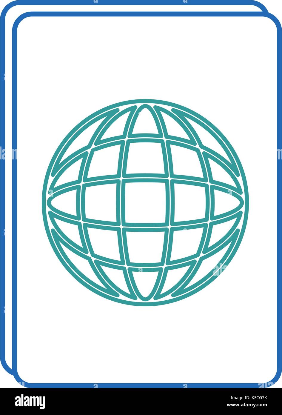 passport document isolated icon vector illustration design Stock Vector ...