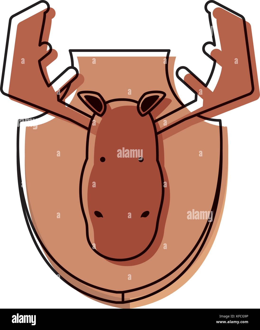hunting trophy icon Stock Vector Image & Art - Alamy