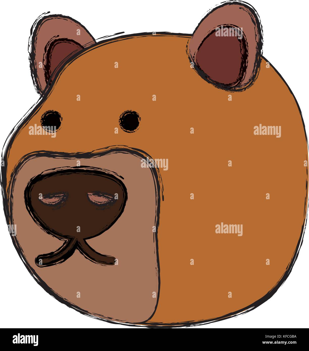 cartoon bear icon Stock Vector Image & Art - Alamy