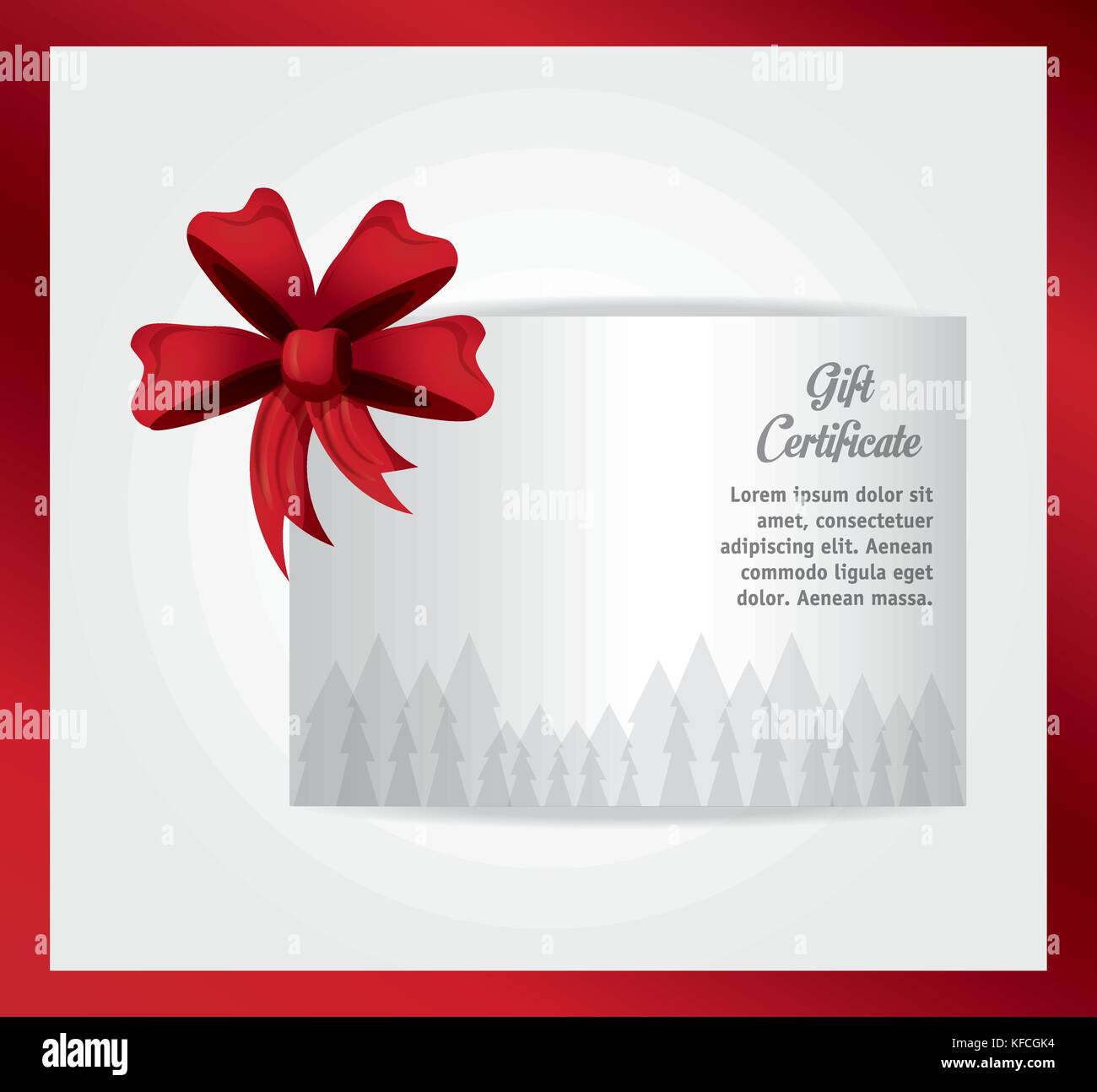 gift certificate design Stock Vector Image & Art - Alamy