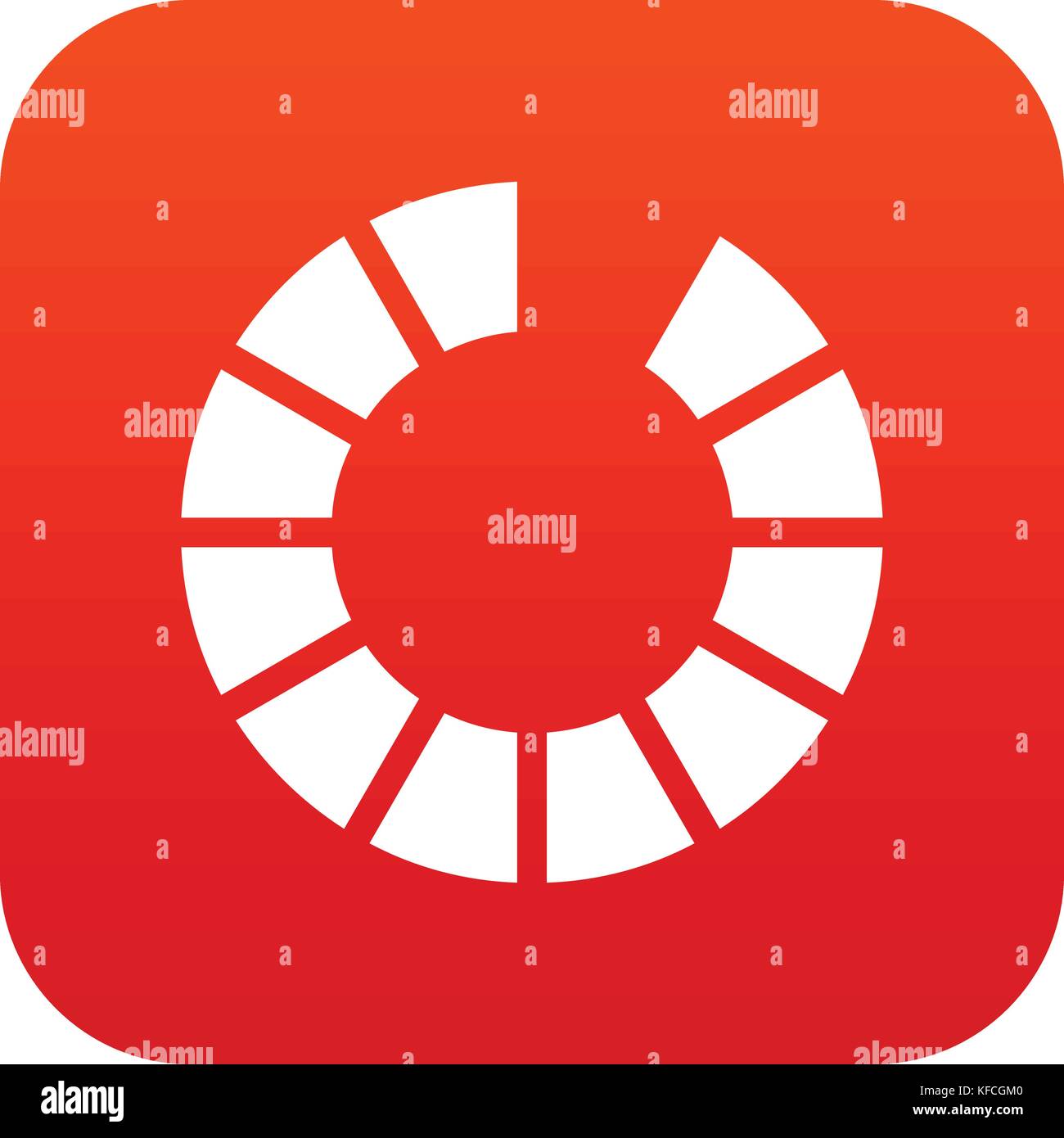 Sign waiting download on internet icon digital red Stock Vector Image ...