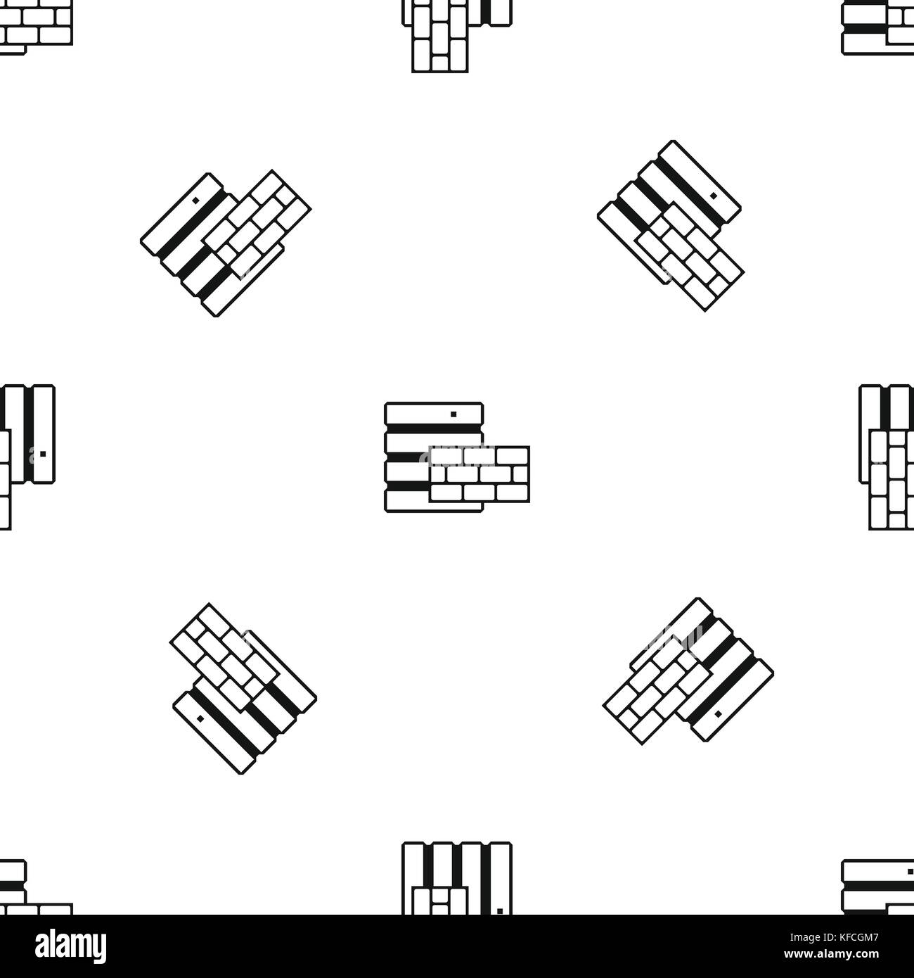 Database and brick wall pattern seamless black Stock Vector Image & Art ...