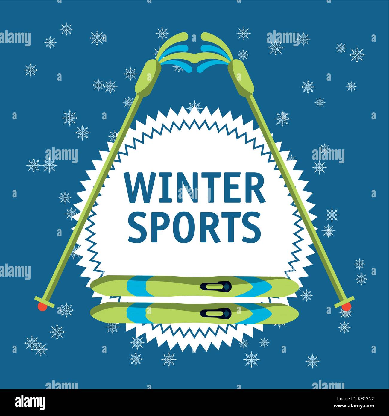 winter sports design Stock Vector Image & Art - Alamy