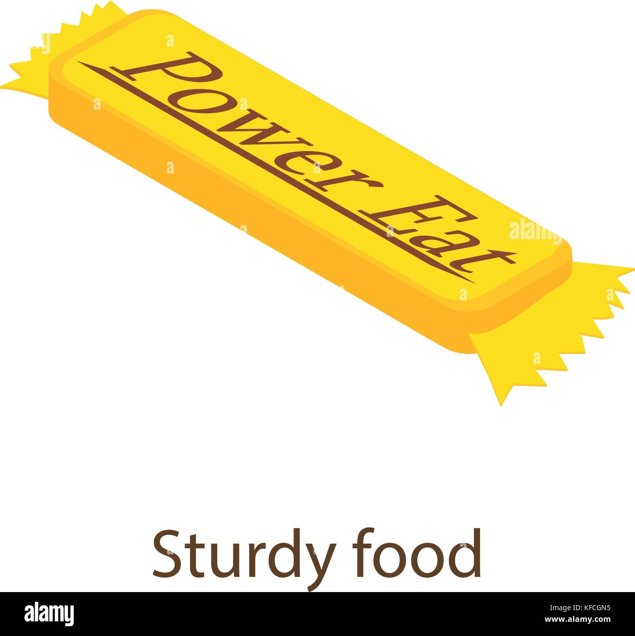 Power food icon, isometric style Stock Vector Image & Art - Alamy