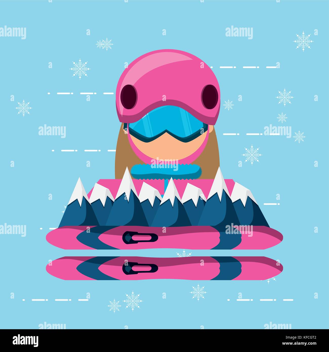 winter sports design Stock Vector Image & Art - Alamy