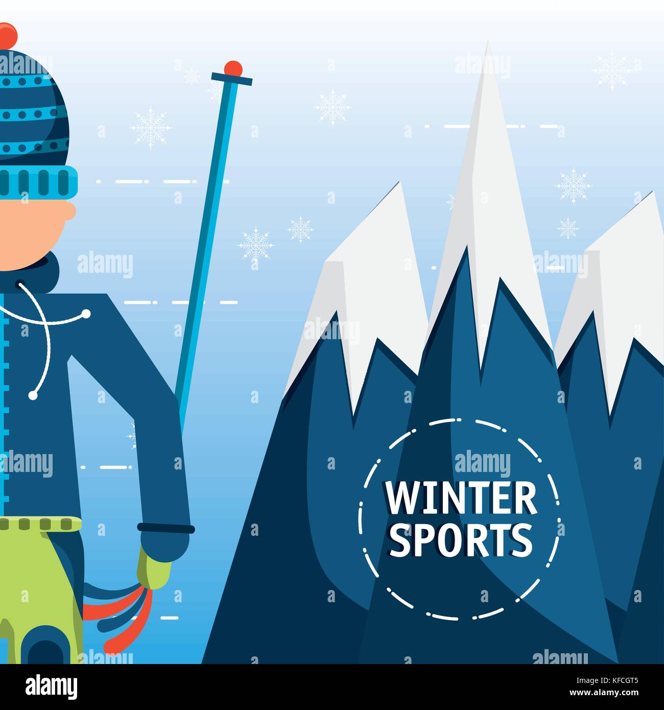 winter sports design Stock Vector Image & Art - Alamy