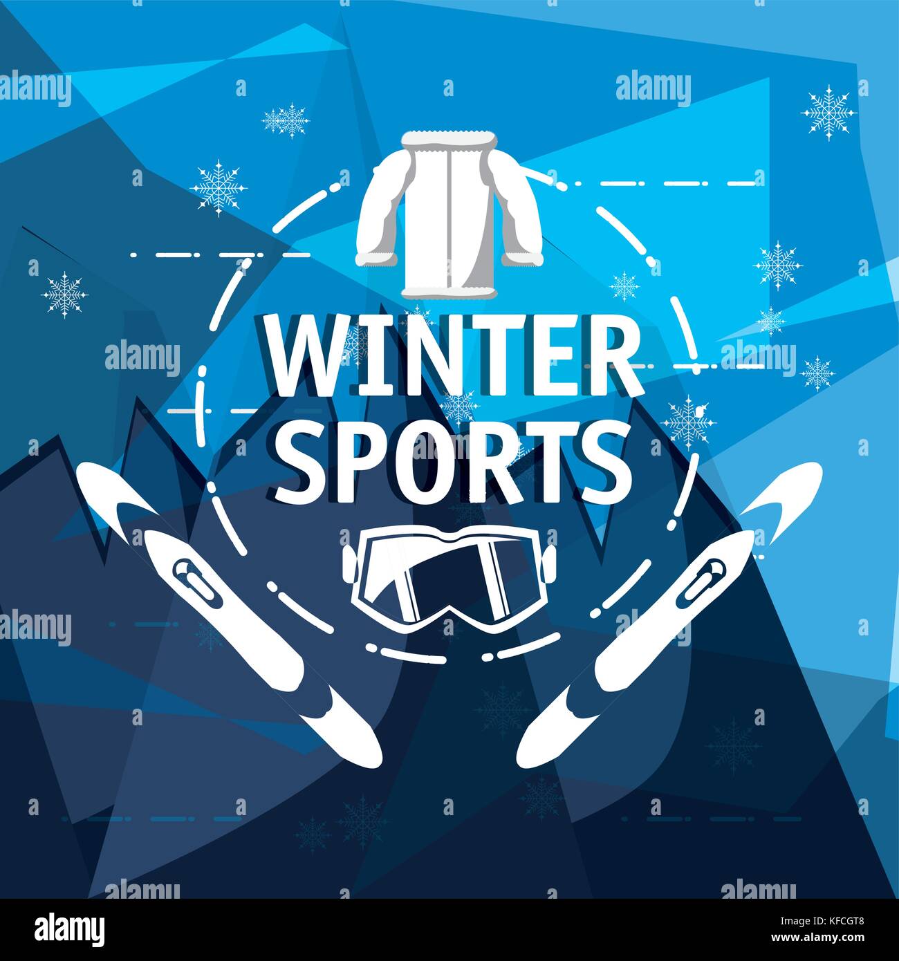 winter sports design Stock Vector Image & Art - Alamy