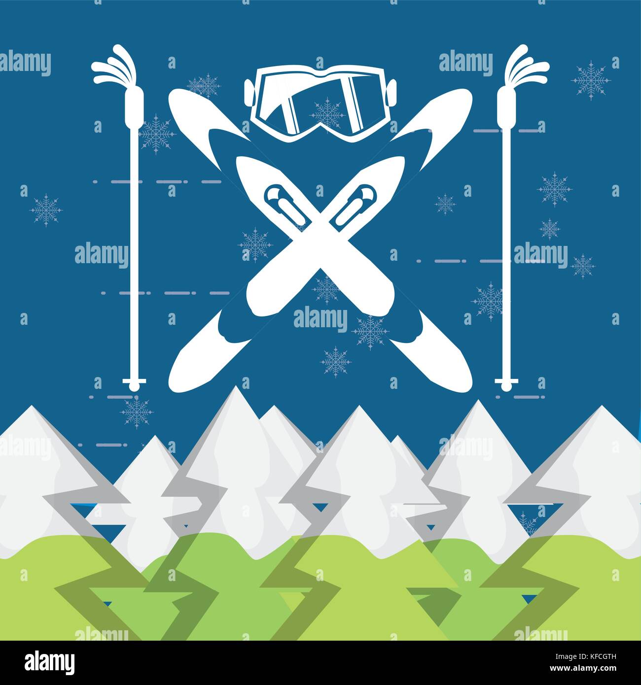 winter sports design Stock Vector Image & Art - Alamy