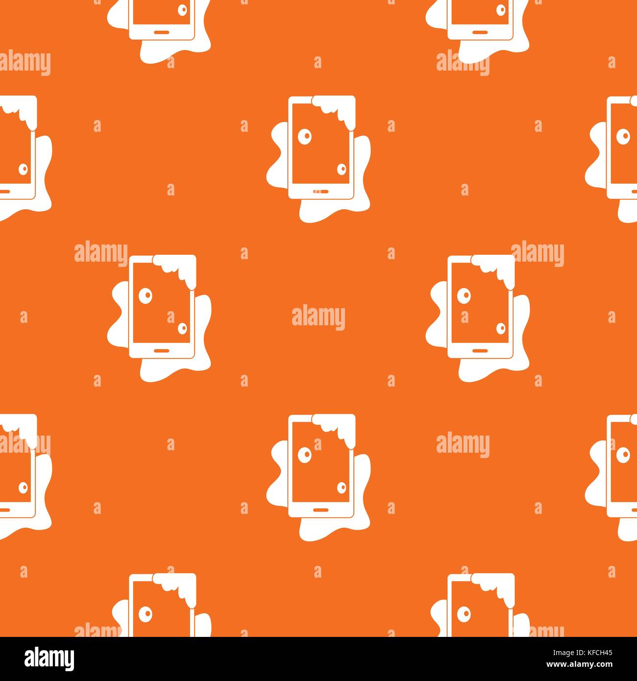 Wet phone pattern seamless Stock Vector Image & Art - Alamy
