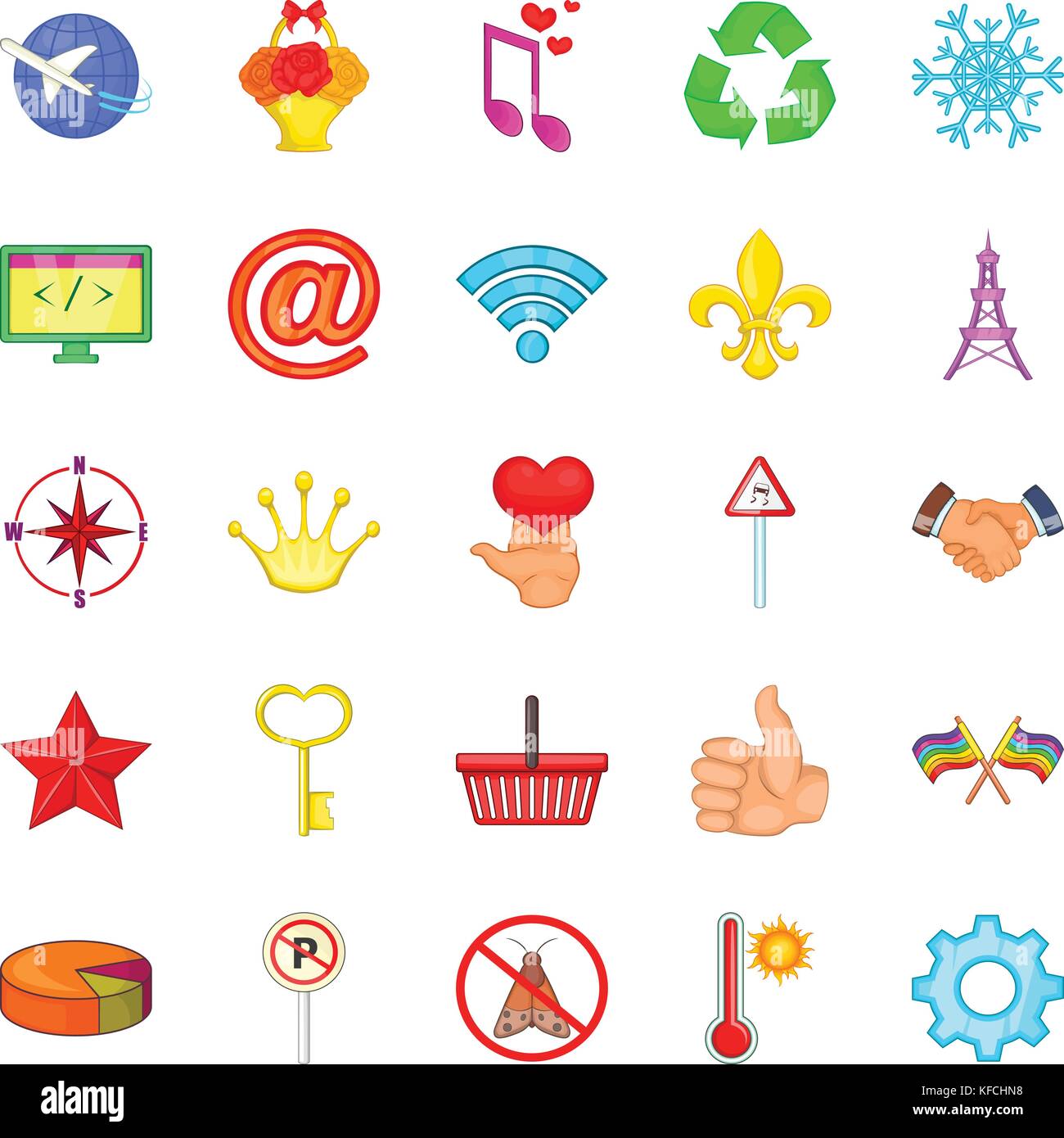 Specimen icons set, cartoon style Stock Vector Image & Art - Alamy