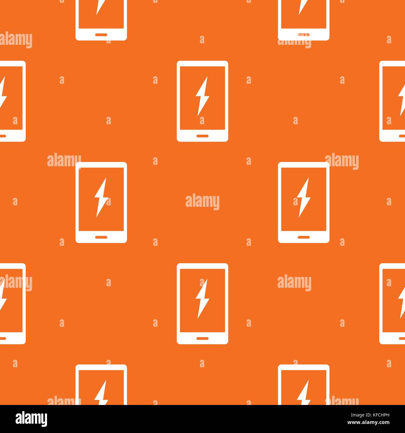 Warning phone pattern seamless Stock Vector Image & Art - Alamy