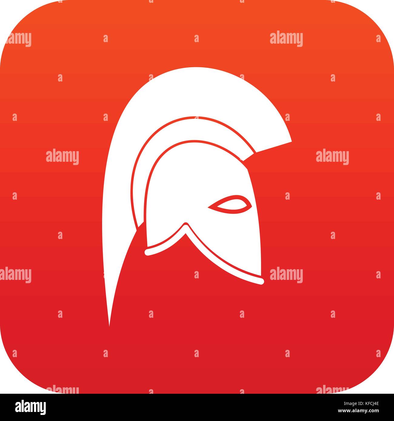 Roman helmet icon digital red Stock Vector Image & Art - Alamy
