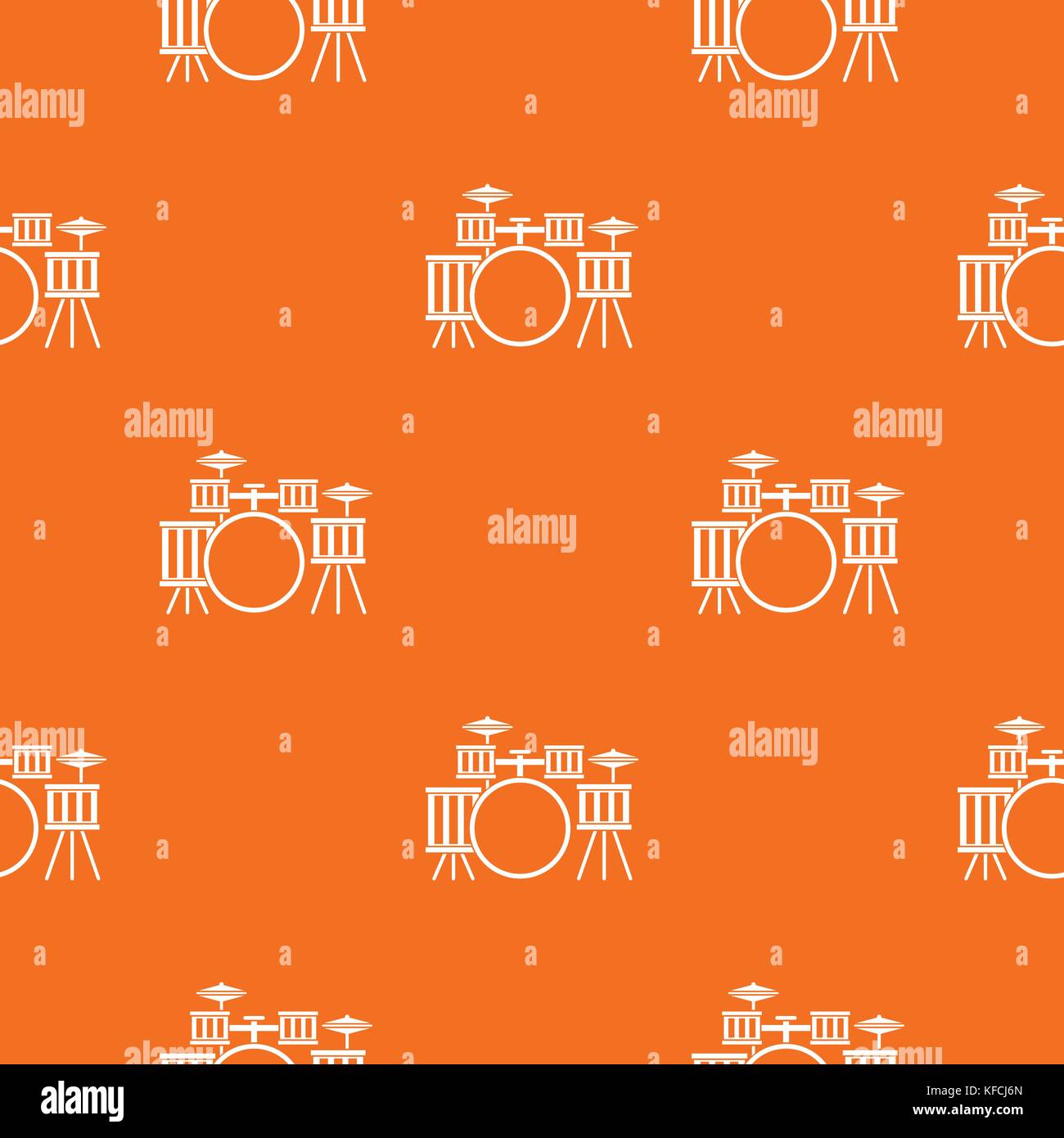 Drum kit pattern seamless Stock Vector Image & Art - Alamy