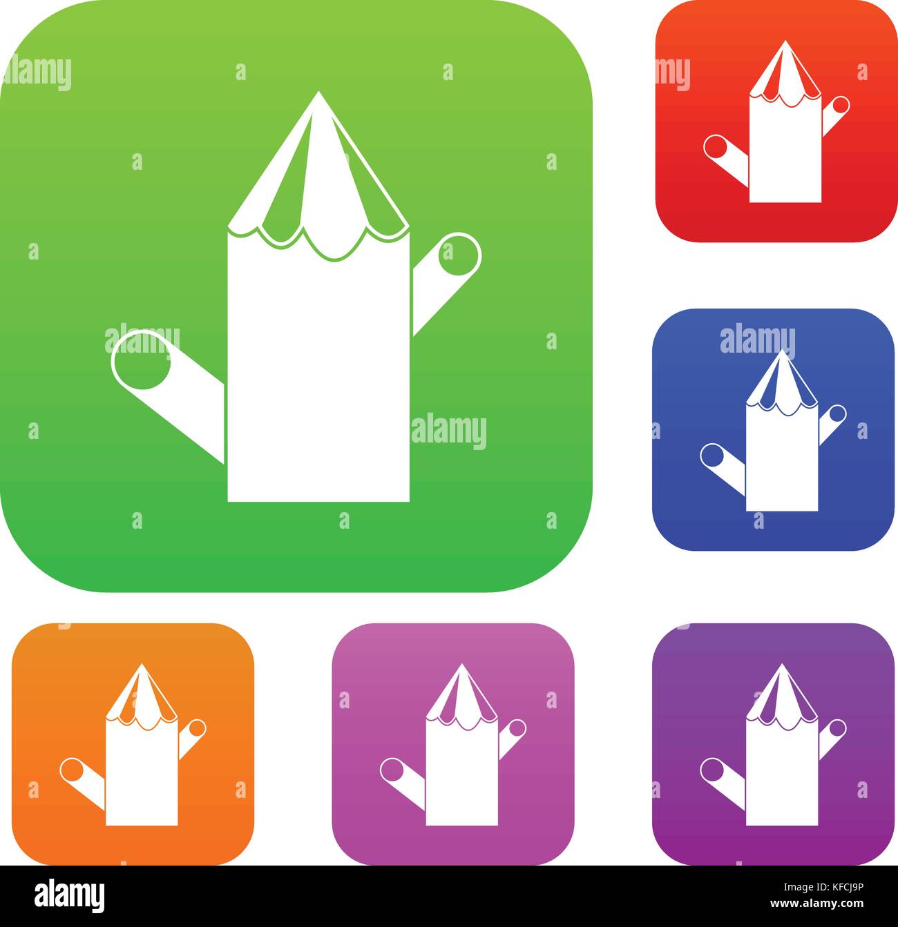 Wooden stump set color collection Stock Vector Image & Art - Alamy