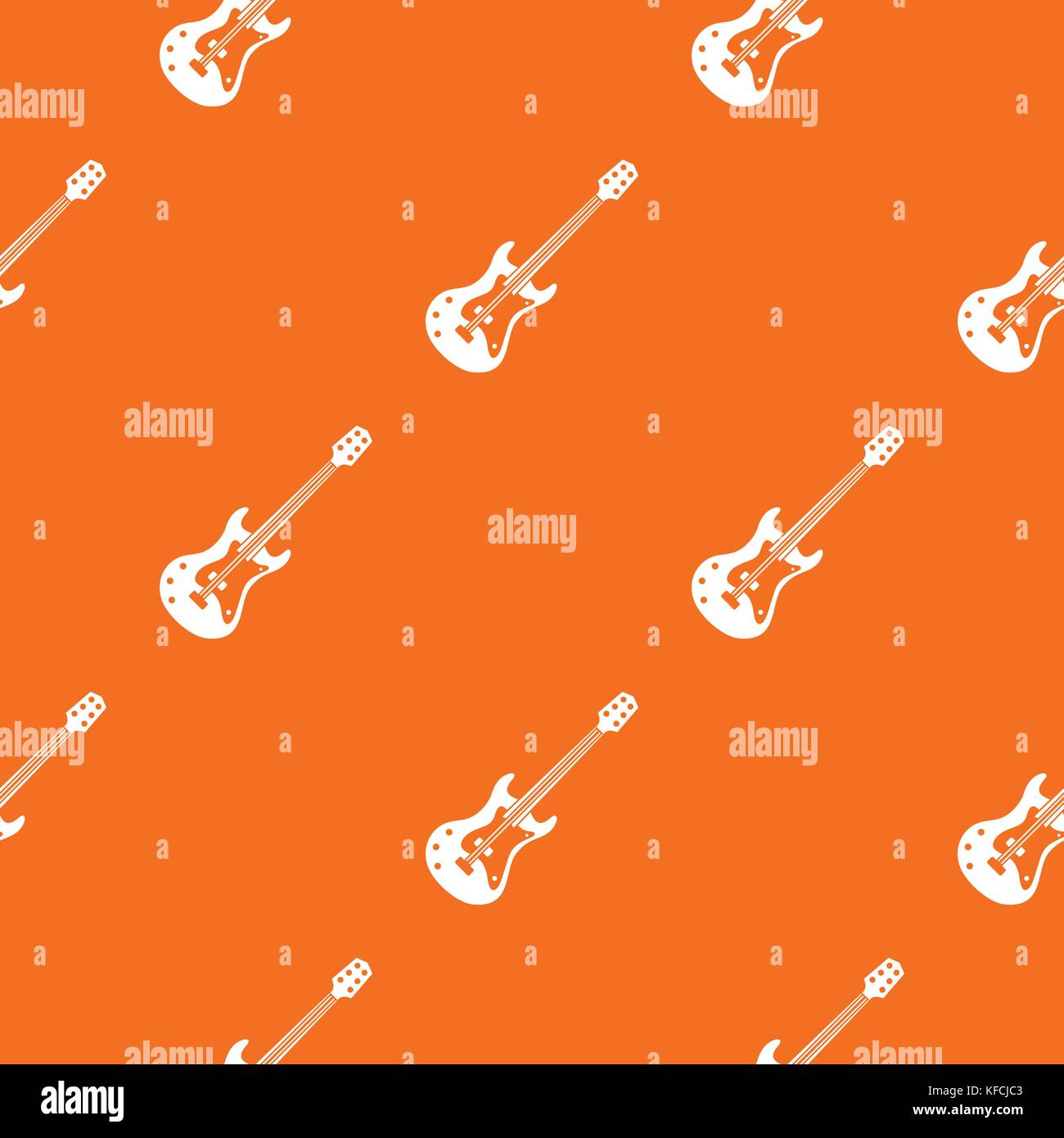 Classical electric guitar pattern seamless Stock Vector Image & Art - Alamy