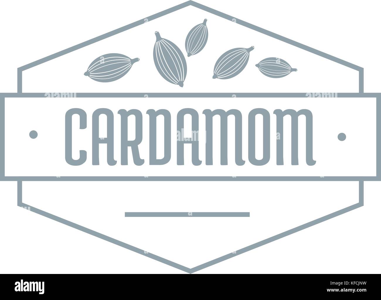 Cardamomum Stock Vector Images - Alamy