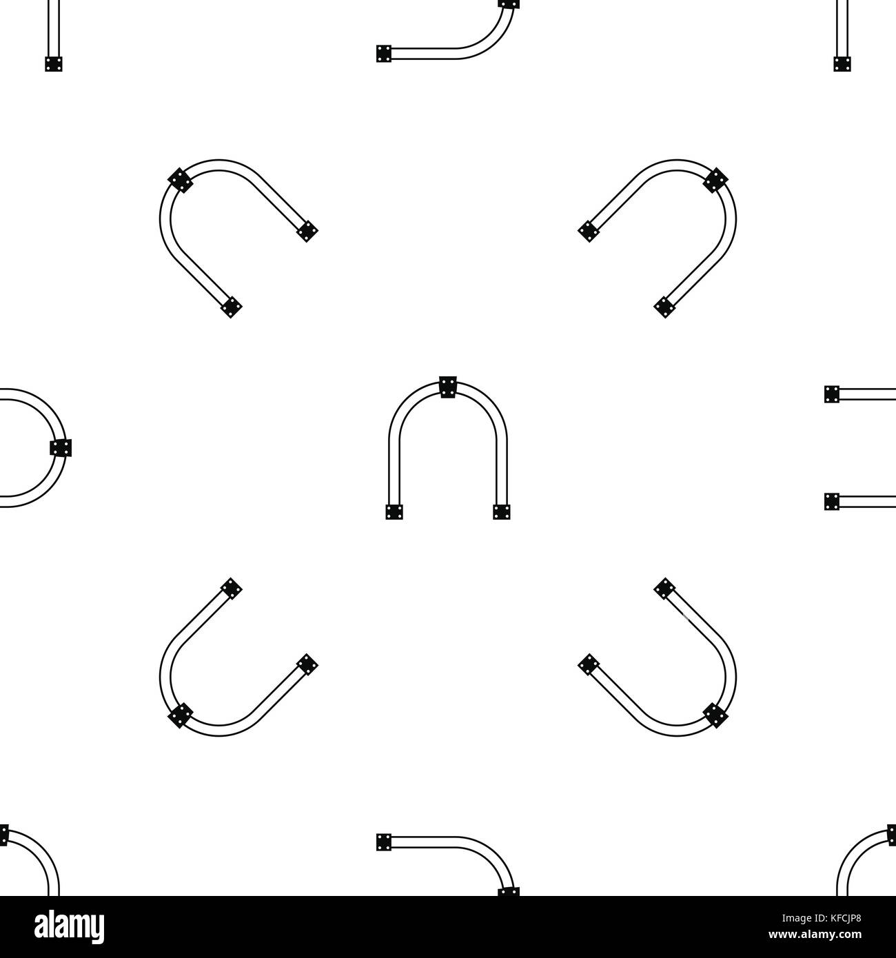 Arch pattern seamless black Stock Vector Image & Art - Alamy