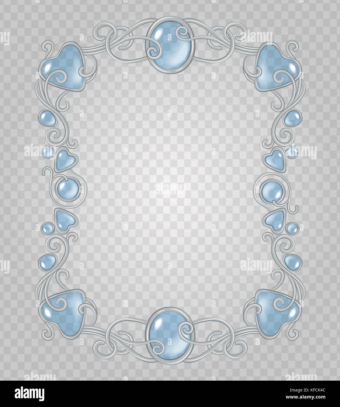 Decorative metal frame hi-res stock photography and images - Alamy