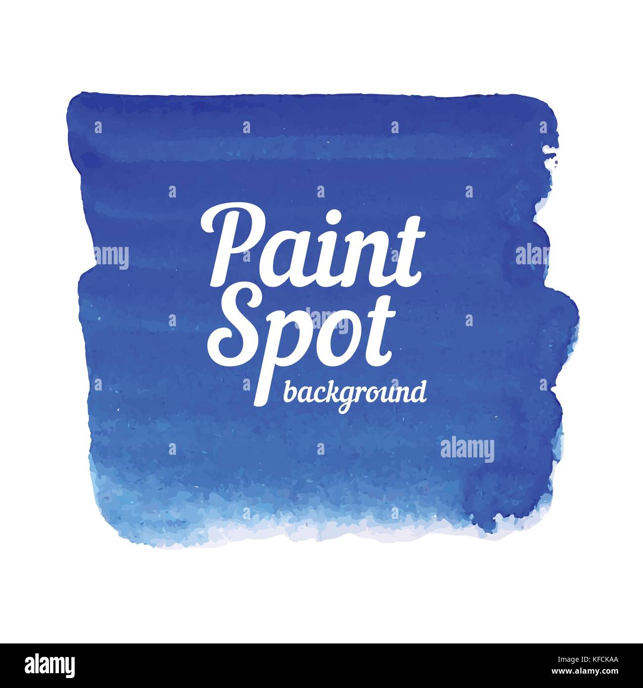 Vector blue paint spot banner Stock Vector Image & Art - Alamy