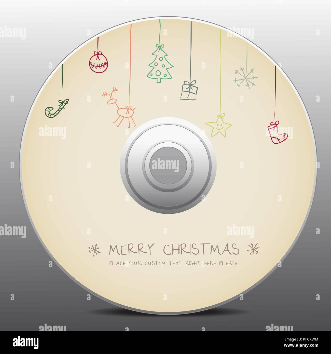 Simple design christmas stocking Stock Vector Images - Alamy