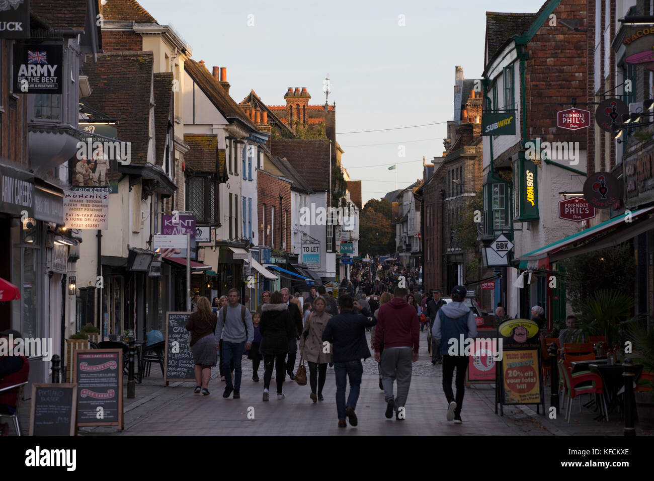 Canterbury pilgrimage trail hi-res stock photography and images - Alamy