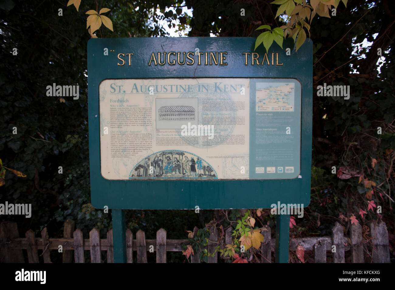 Pilgrims way canterbury walking hi-res stock photography and images - Alamy