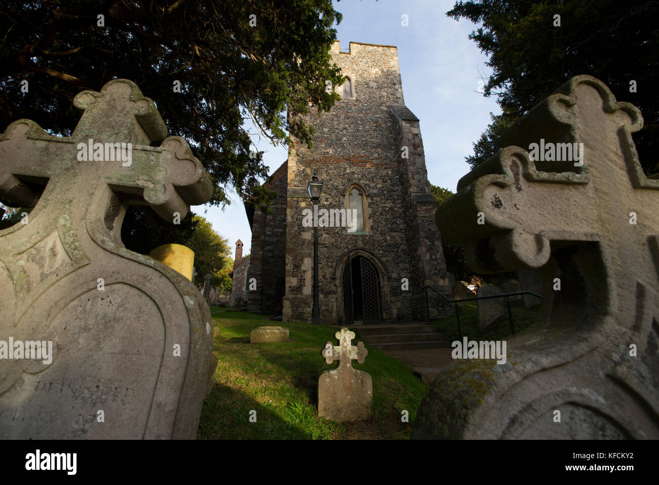 Pilgrimage to Canterbury, part of the Old Walk 220-mile pilgrims' route ...