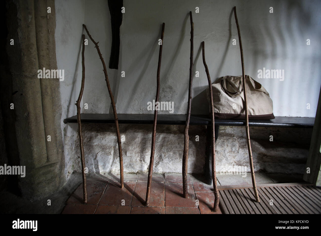 Pilgrimage to Canterbury, part of the Old Walk 220-mile pilgrims' route ...